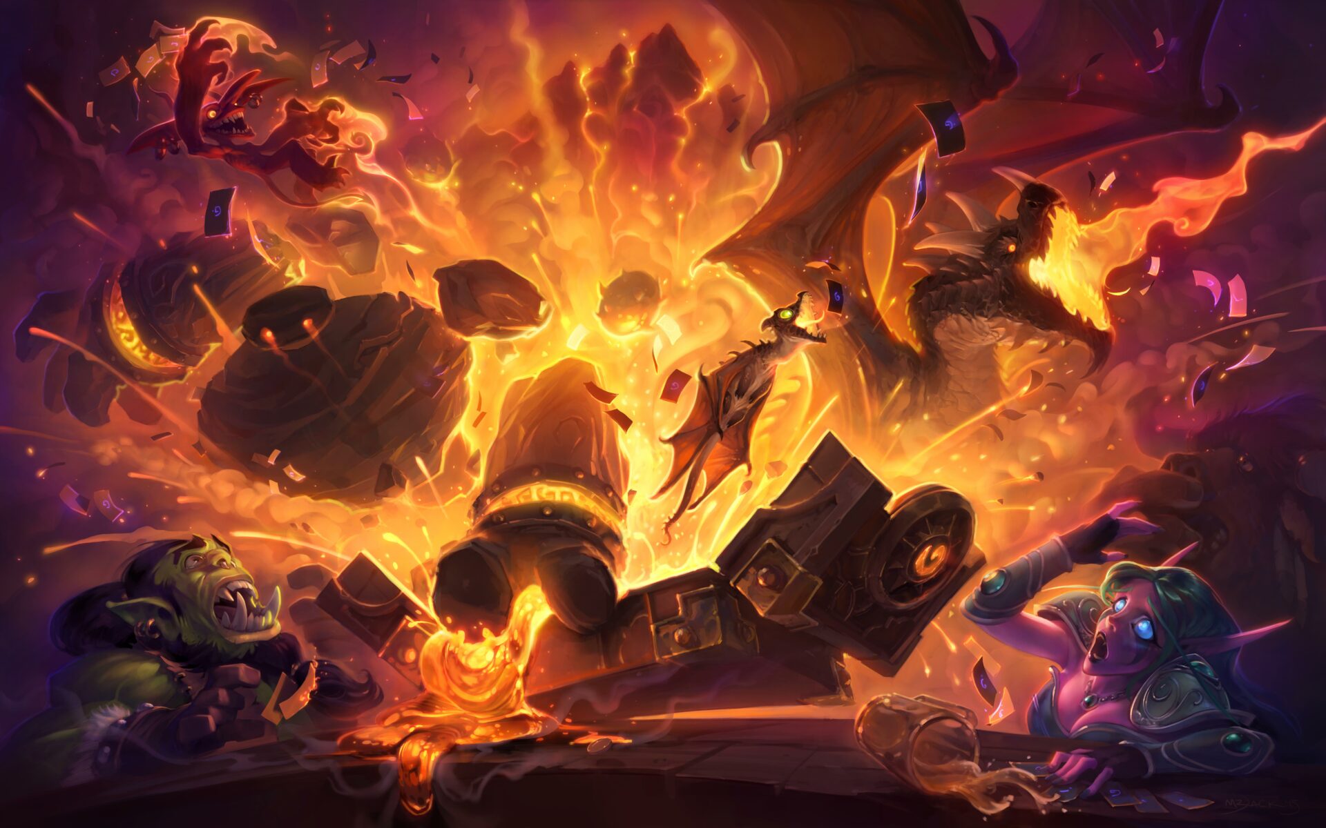 Hearthstone Blackrock Mountain Cinematic Trailer - Overheat.ro Hearthstone Blackrock Mountain Cinematic Trailer - Overheat.ro