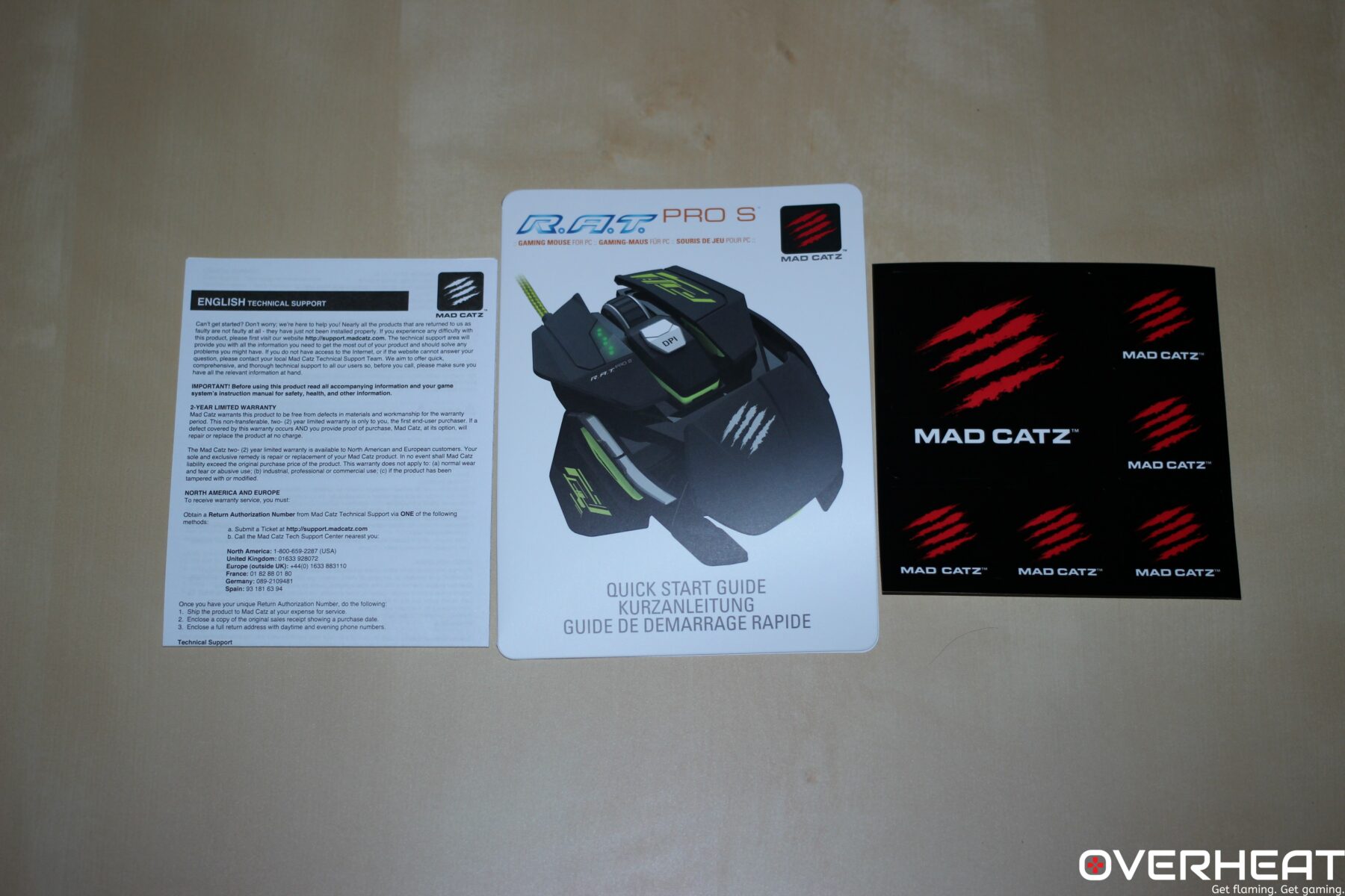 [REVIEW] Mad Catz R.A.T. Pro S- atacul pisicii - Overheat.ro