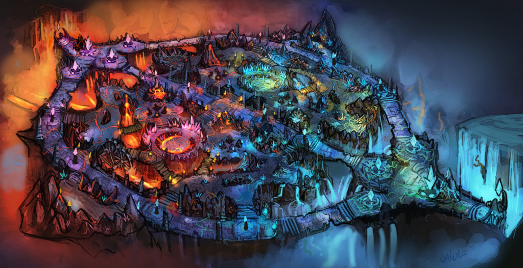 Magma Chamber - harta buclucașă din League of Legends - Overheat.ro