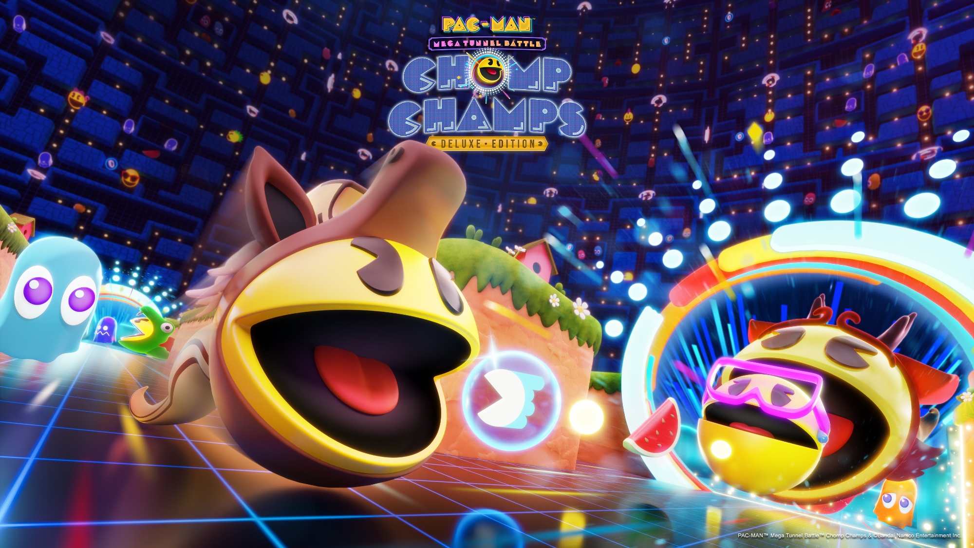 S-a lansat PAC-MAN Mega Tunnel Battle: Chomp Champs, un battle royale ...